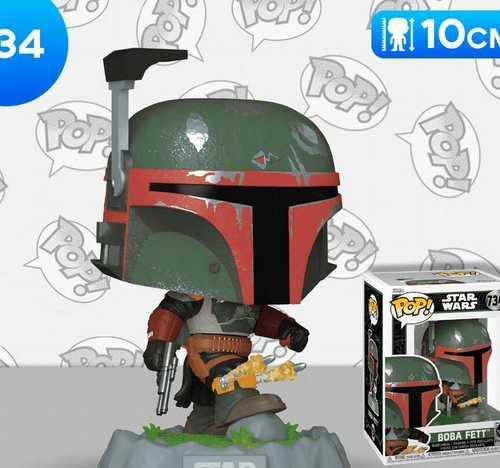 Фигурка Funko POP Bobble Star Wars Fett Legacy