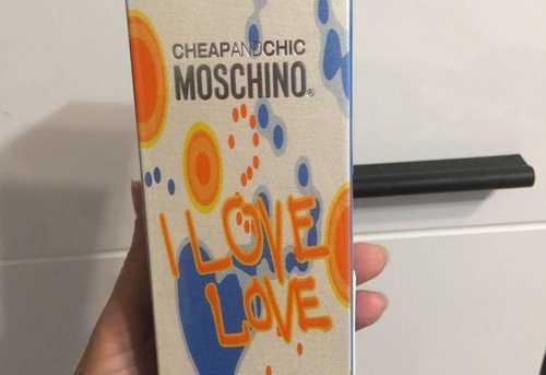 Moschino l love love 30 мл оригинал
