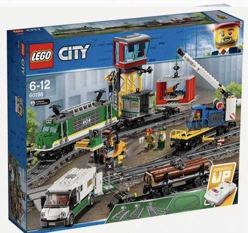 Конструктор Lego City 60198 Грузовой поезд