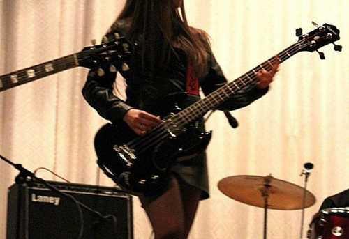 Бас гитара Epiphone EB-0 black