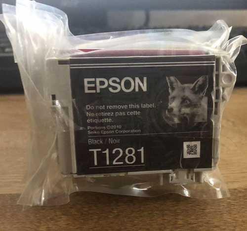 Картриджи epson t1281 t1282 t1283 t1284 новые