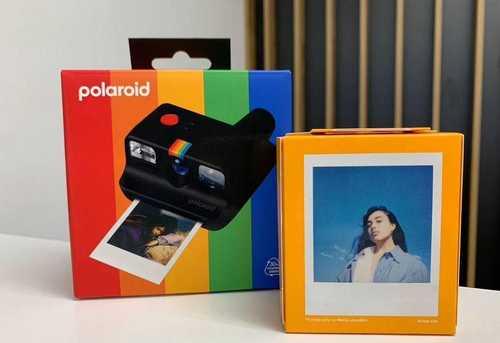 Комплект Polaroid Go 2 Black + paper color go 16шт