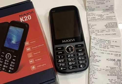 Кнопочный Телефон maxvi K20 Новый На гарантии