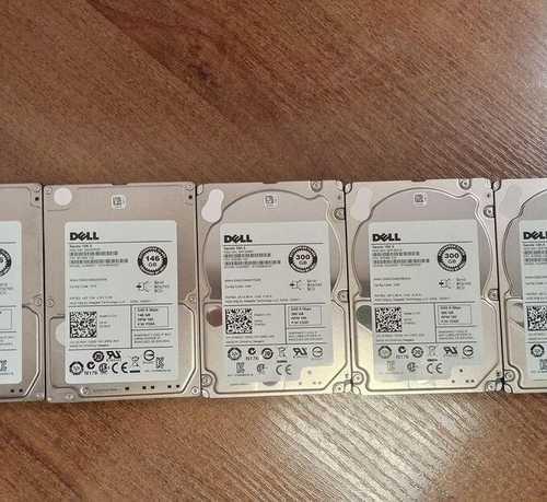 Жёсткие диски серверные SAS146GB и SAS300GB Dell
