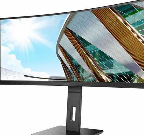 Новый монитор 34" AOC 2K wide 3440x1440 100Гц