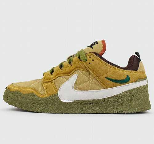 Кроссовки Nike x cpfm Dunk Mid Desert Olive