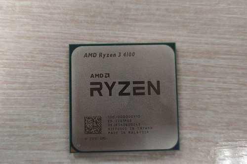 Процессор AMD Ryzen 3 4100, sAM4