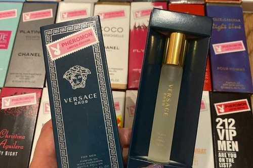 Парфюмированное масло с феромонами versace eros