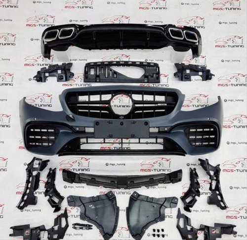 Обвес на Mercedes E-Class w213 в стиле 63s AMG