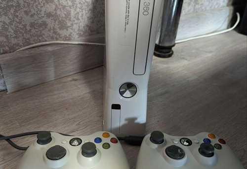 Xbox 360 slim прошитый 500gb 60 игр