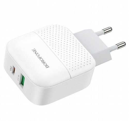 Сзу с USB и Type-c выходом, 18W, (PD 3.0), 3.0A