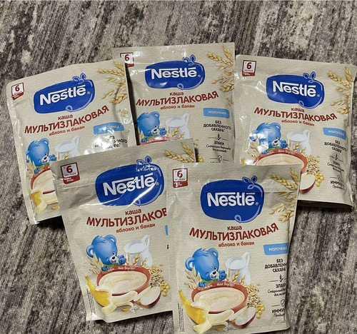 Детские каши Nestle (молочные)