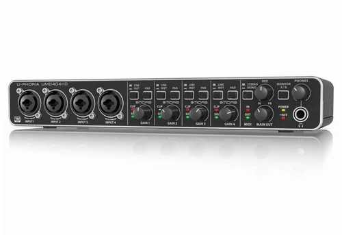 Behringer UMC404HD аудиоинтерфейс