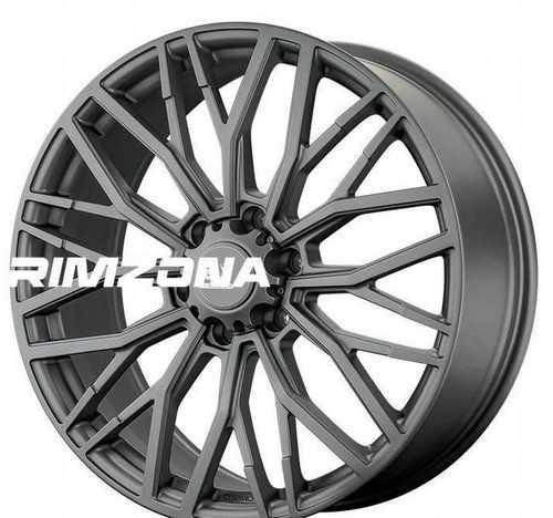 Кованые диски LS forged R22 6x139.7. Примерка