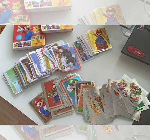 Наклейки Panini Super Mario Супер Марио Панини