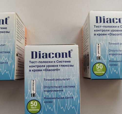 Тест полоски diacont