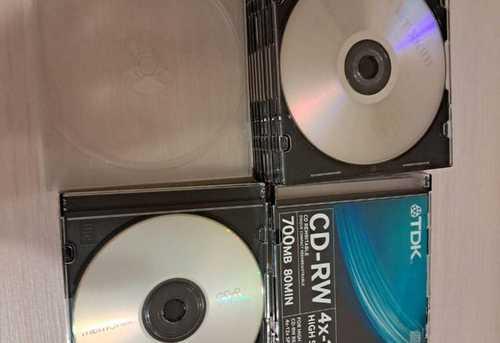 Болванки CD-R, CD-RW, DVD-RW