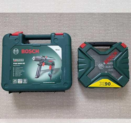 Дрель ударная bosch