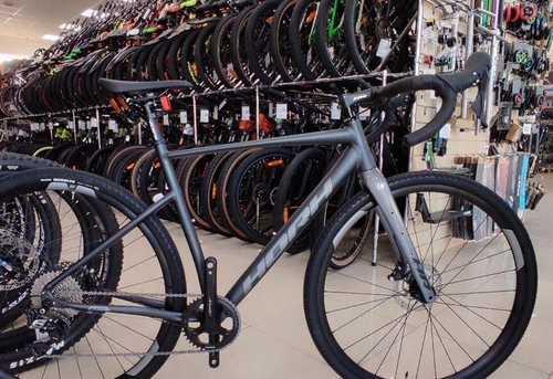 Велосипед Horh Bishop (2024) Black-Grey