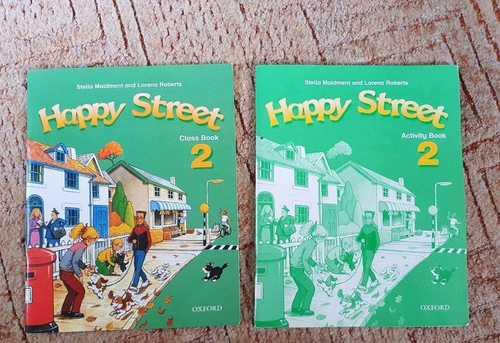 Happy Street 2 Oxford учебник + рабочая тетрадь