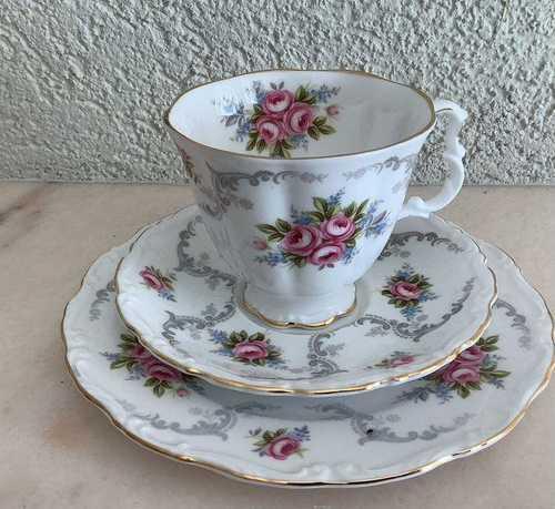 Фарфор. Royal albert. Кофейная тройка