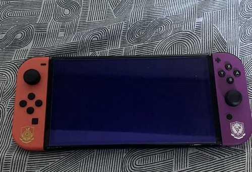 Nintendo switch oled scarlet & violet edition