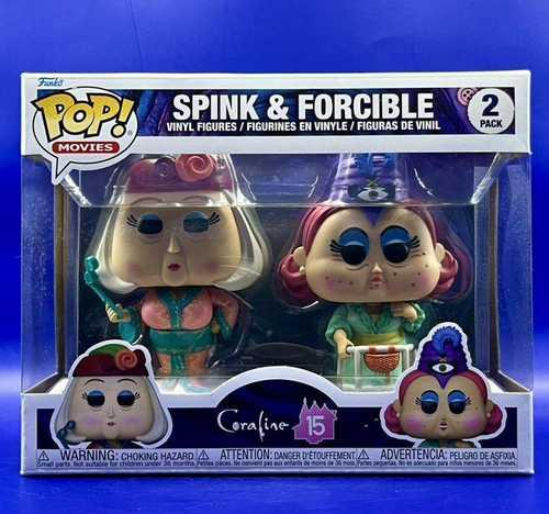 Funko Pop Coraline Spink & Forcible 2-Pack