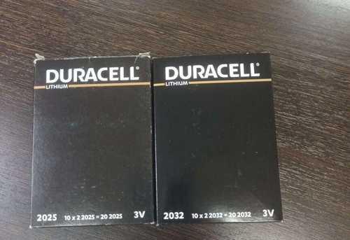 Батарейки дюраселл 2025,2032