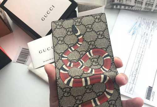 Портмоне Gucci GG Supreme King Snake