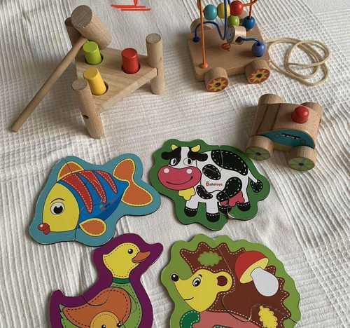 Игрушки развивающие детские пакетом