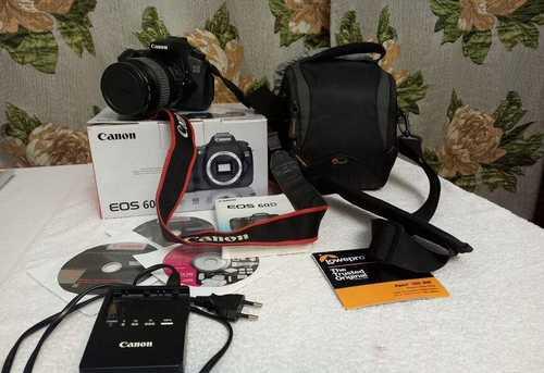 Canon EOS 60 D зеркальный фотоаппарат
