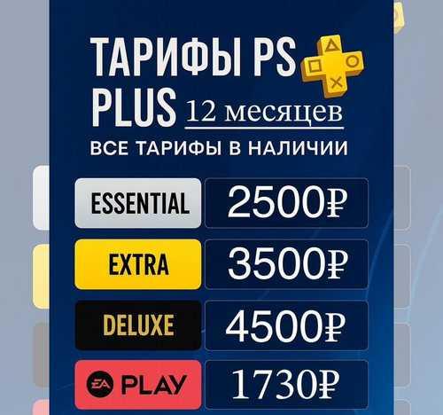 Подписка ps plus