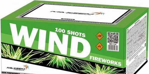 Салют Фейерверк "wind fireworks" 100 залпов