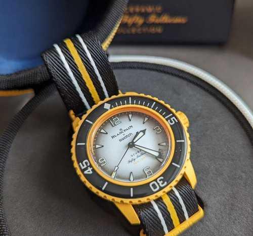 Часы Blancpain x Swatch Pacific Ocean