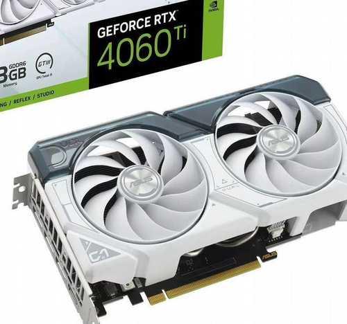 Asus GeForce RTX 4060 Ti Dual White OC 8GB