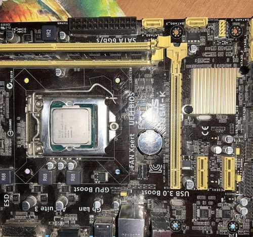 Комлпет Asus B85M-K+Intel Xeon E3 1220v3+8Gb DDR3