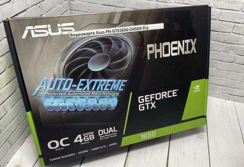 Видеокарта Asus PH-GTX1650-O4GD6 б\у