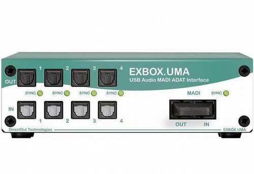 Внешняя звуковая карта с USB DirectOut exbox.UMA