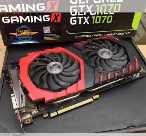 Видеокарта MSI GeForce GTX 1070 gaming X 8 Gb