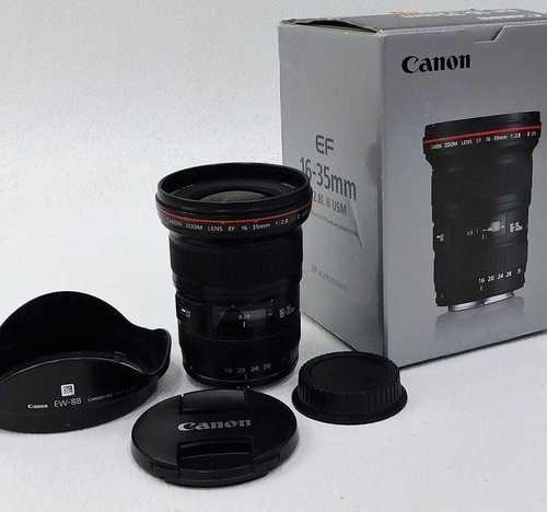 Canon ef 16-35mm 2.8l II новый