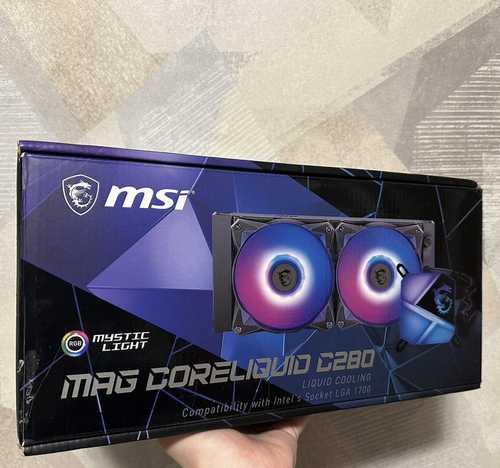 Сжо Msi mag coreliquid c280