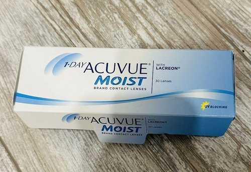 Контактные линзы acuvue 1 day moist