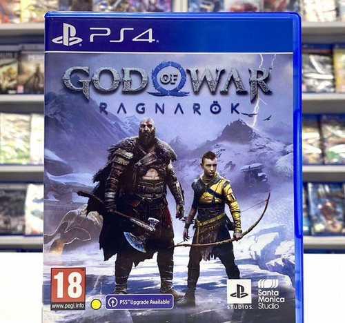 God Of War Ragnarok PS4 (Б/у, субтитры)