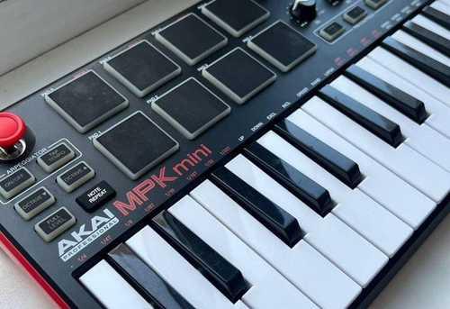 Midi клавиатура akai mpk mini