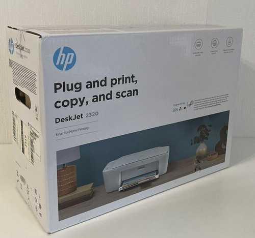 Принтер hp deskjet 2320   2шт ч/б катриджа 305