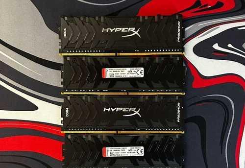Оперативная память DDR4 HyperX 4X8GB 2933MHz