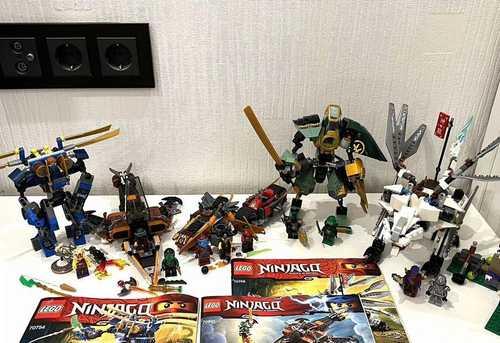 Lego Ninjago 70754, 70601, 71750, 70600, 70748