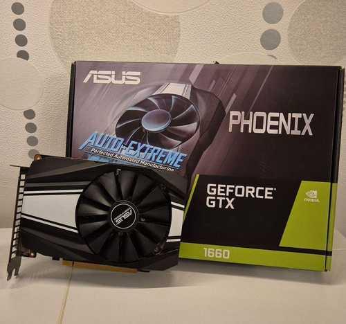 GTX 1660 6GB Asus Видеокарта