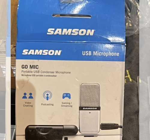 Микрофон проводной Samson Go Mic, разъем: mini USB
