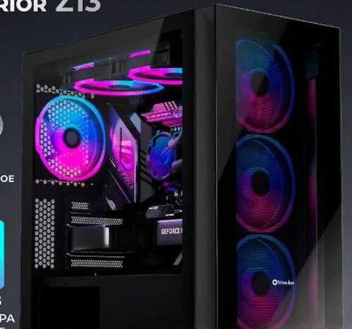 Prime Box Warrior Z13   4 argb вентилятора 120 мм